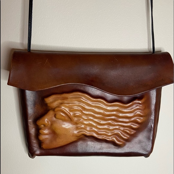 D.L.Einbender | Bags | Dl Einbender Sculpted Leather Bag | Poshmark